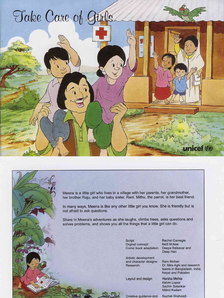 Unicef-Rosa Meena Take Care of Girls | PDF | Unicef