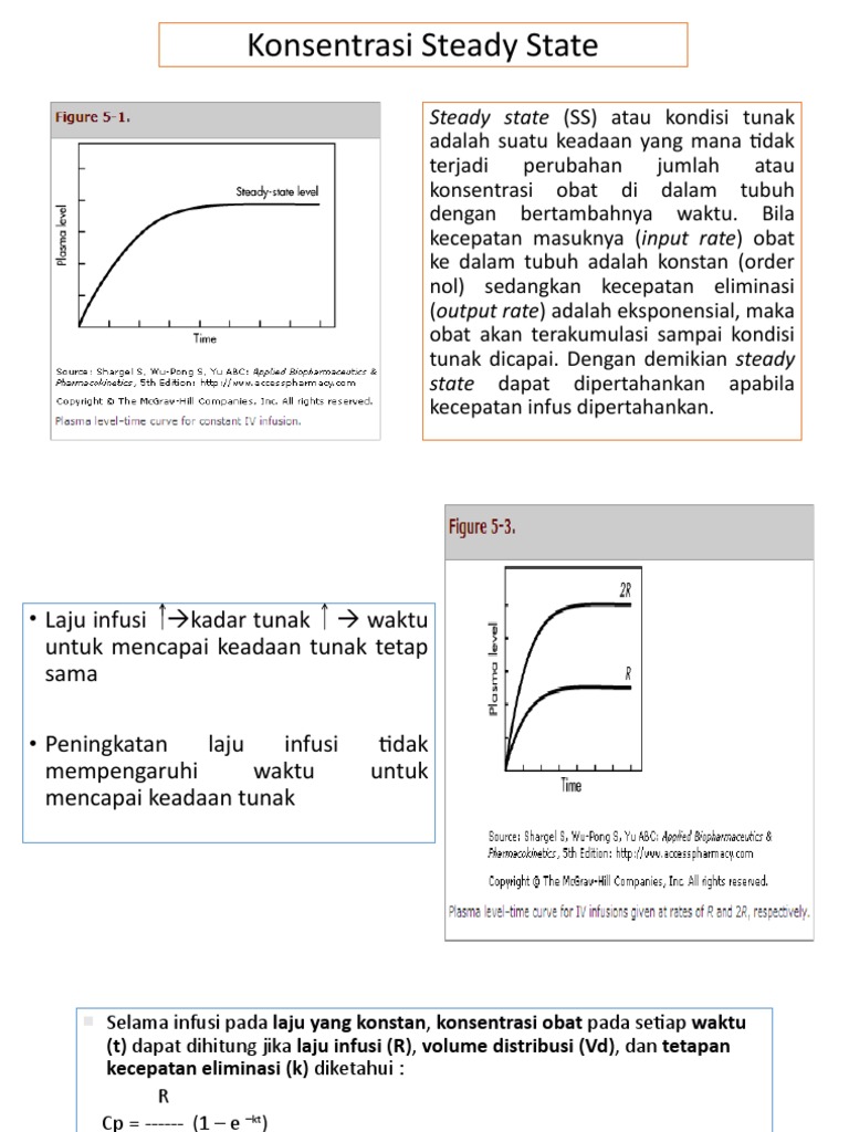 Konsentrasi Steady State | PDF