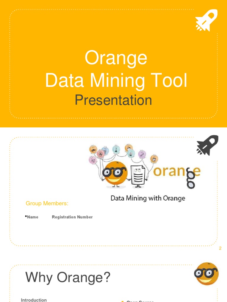 Orange Data Mining Tool: Presentation | PDF | Coronary Artery Disease ...