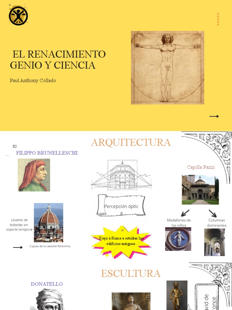 El Renacimiento Genio y Ciencia | PDF | Renacimiento | Miguel Ángel