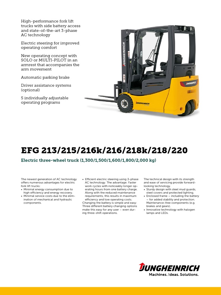 Introducing the Newest Generation of High-Performance Electric Forklift ...