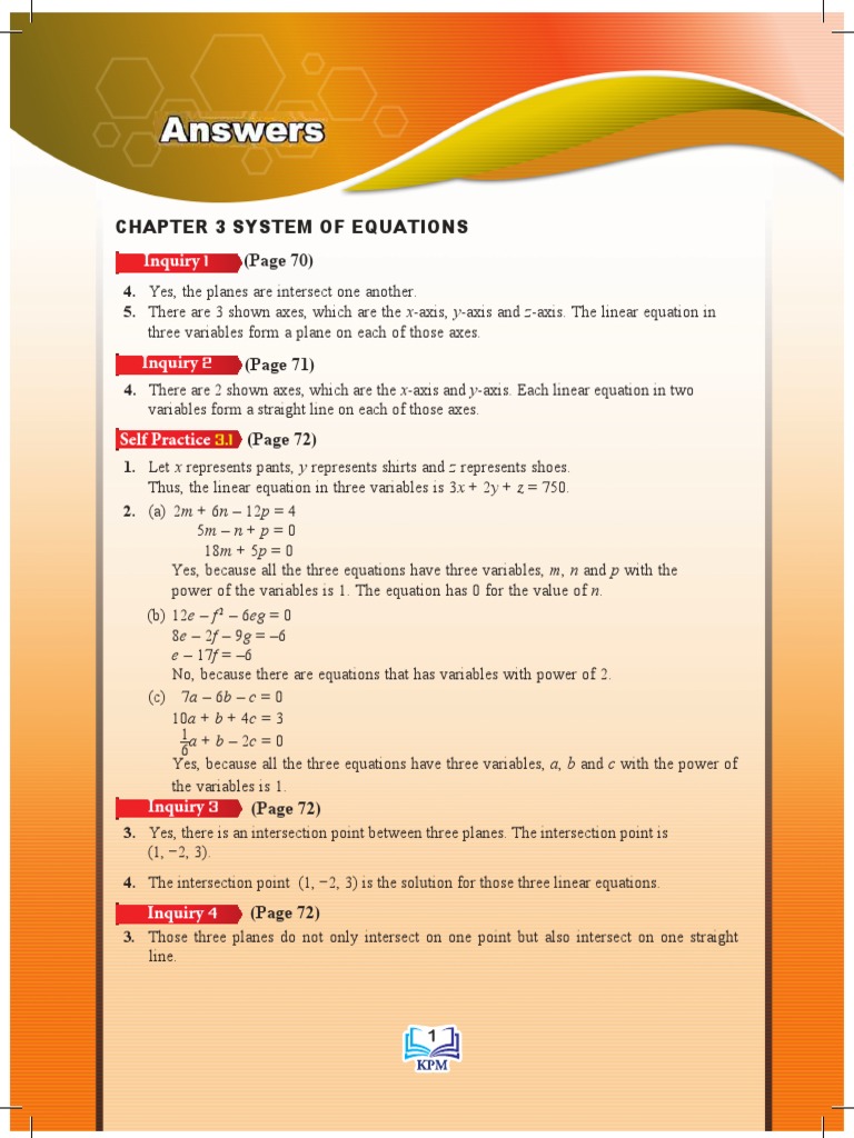 F4 Textbook Answer C3 (ENG) | PDF