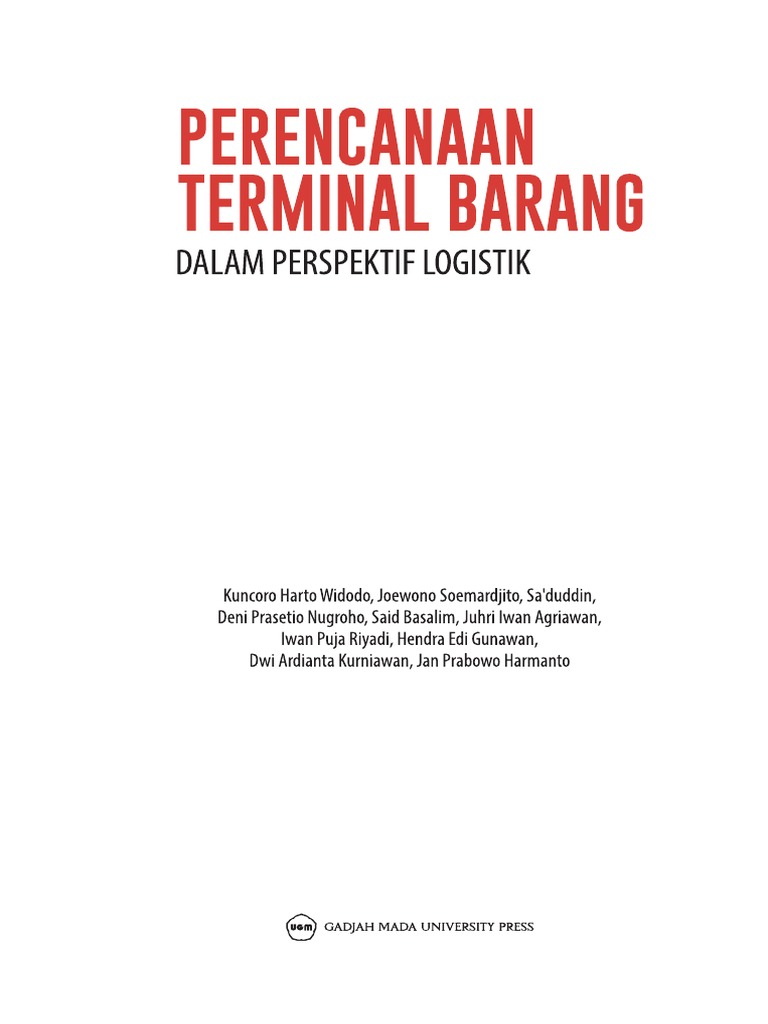 Perencanaan Terminal Barang | PDF