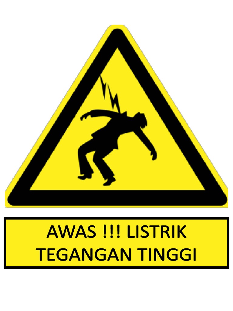 Awas Listrik Tegangan Tinggi | PDF
