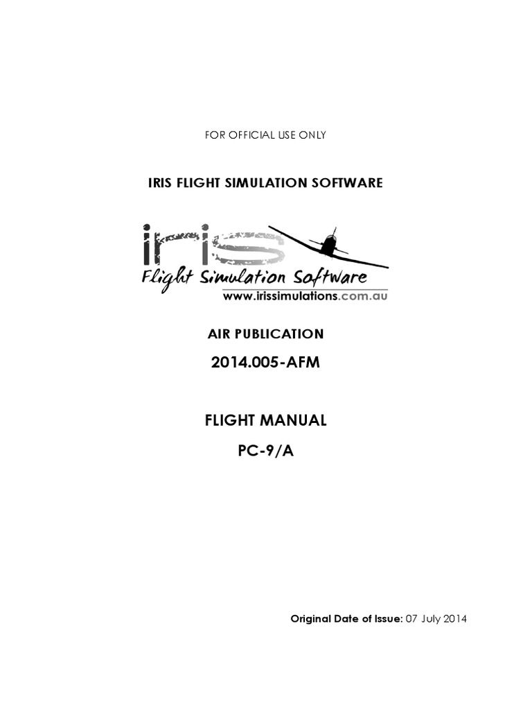 Afm Flight Manual Pilatus Pc-9 | PDF | Aircraft Flight Control System | Aviation
