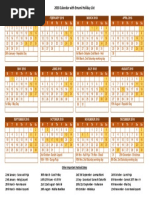 Isha Lunar Calendar 2024 | PDF | Hindu Worship | Observances