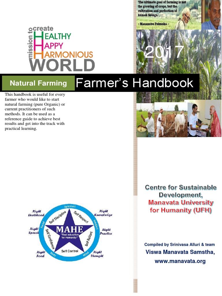 Farmer's Handbook: Natural Farming | PDF | Mulch | Soil