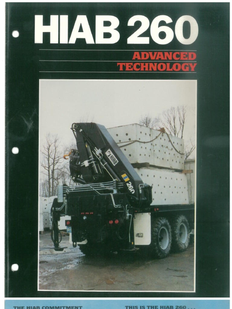 Hiab 260 | PDF