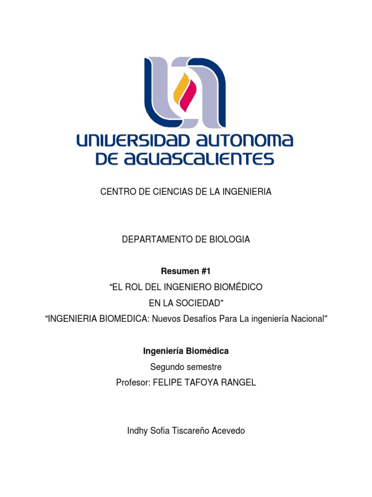 Resume Nes 1 | PDF | Ingeniería Biomédica | Ingeniería