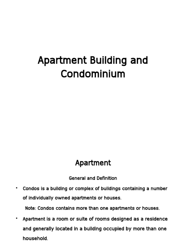13 - Apartment Building | PDF