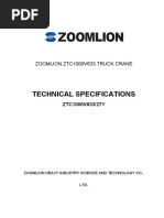ZPMC Sts Tech Spec | PDF | Crane (Machine) | Transport