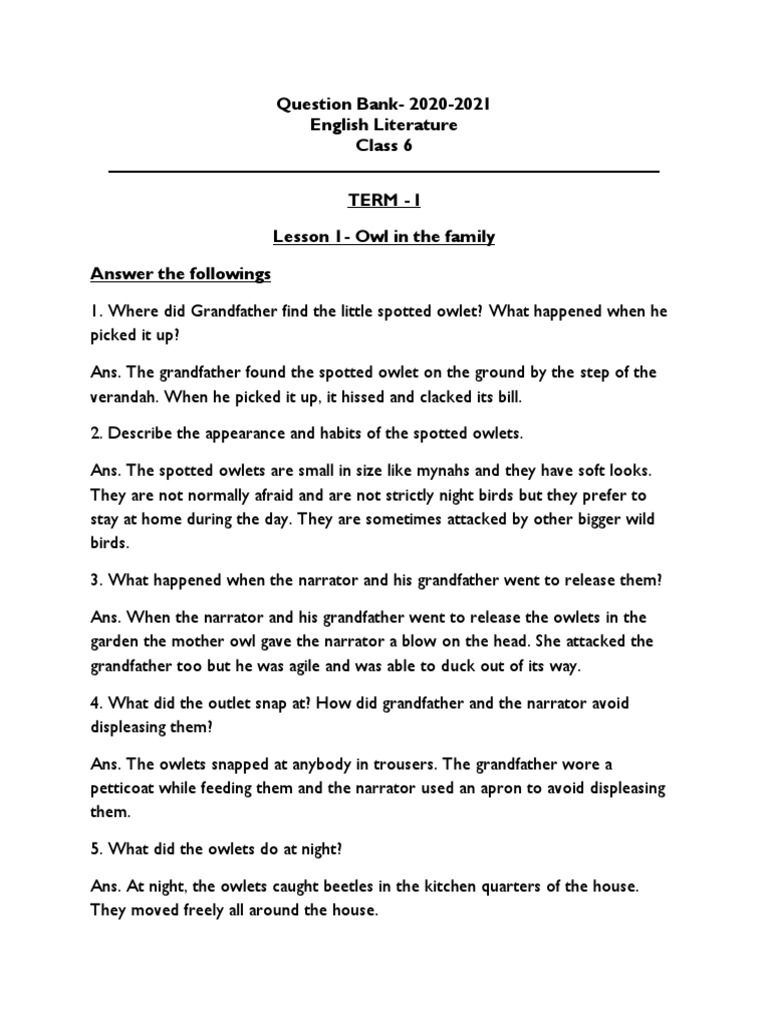 Class 6 English Question Bank | PDF | Malala Yousafzai | Forge