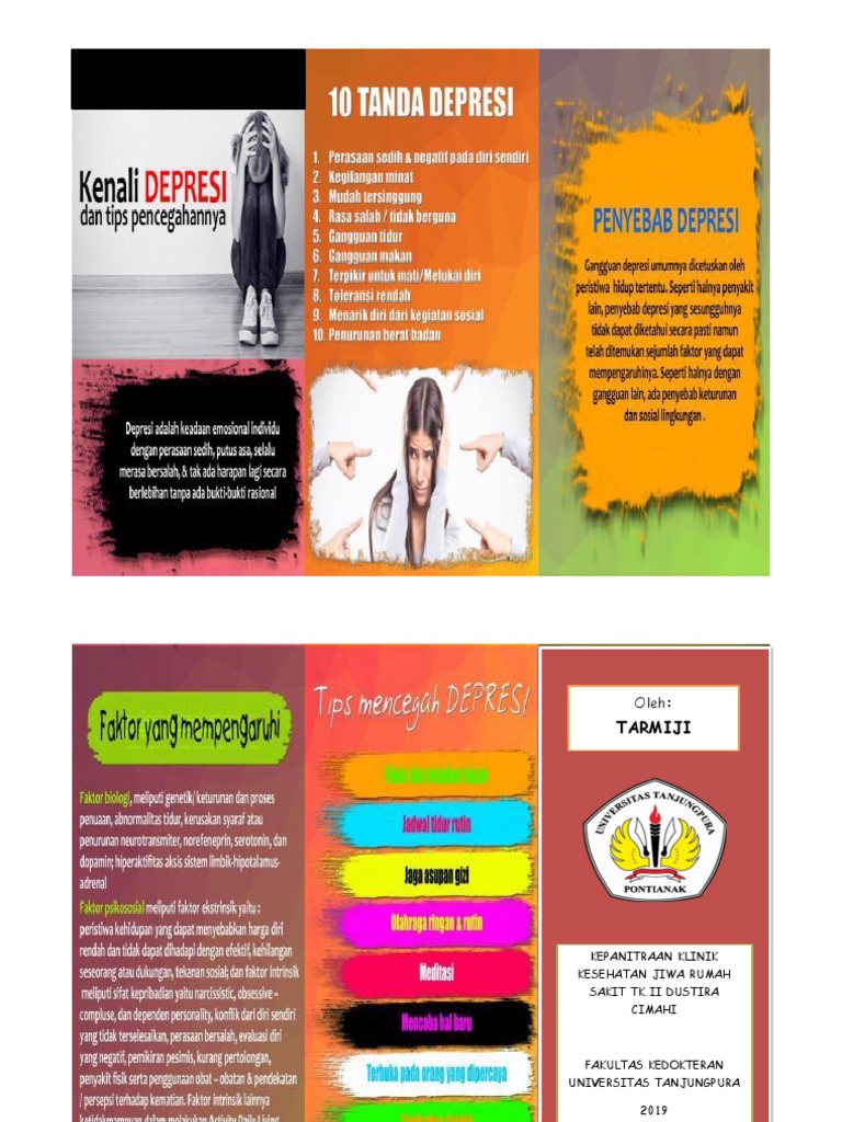 Leaflet Depresi | PDF