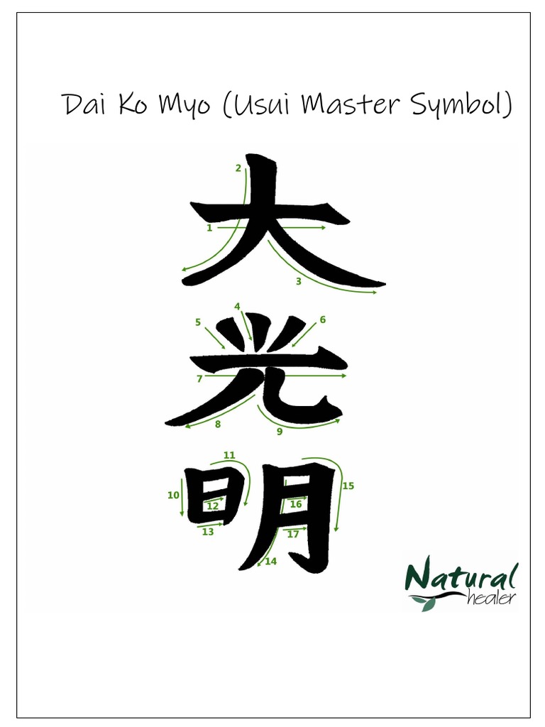 4 Usui Master Symbol A4 | PDF