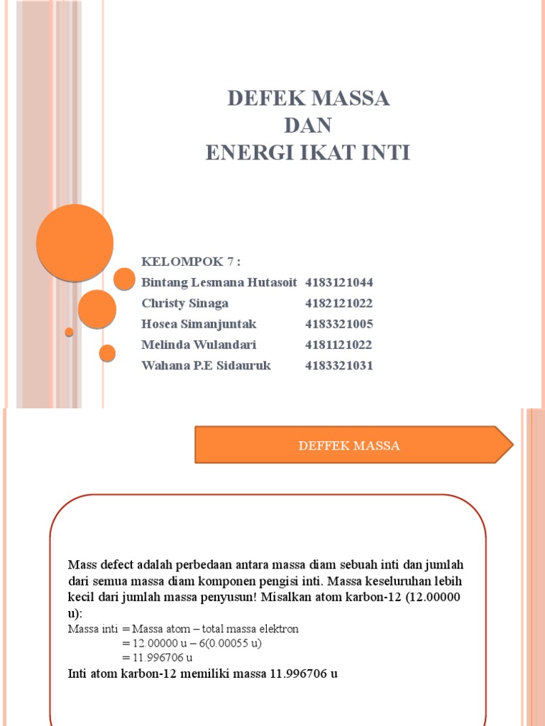 K.7 - Defek Massa | PDF