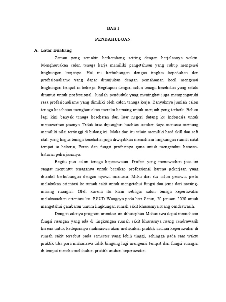 lAPORAN CENDRAWASIH | PDF