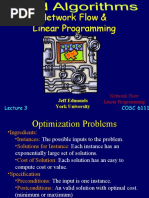07 Network Flow Algorithms | PDF | Applied Mathematics | Mathematical Logic