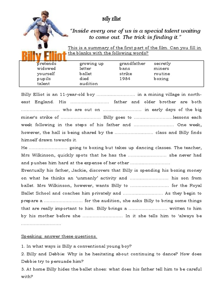 Billy Elliot | PDF