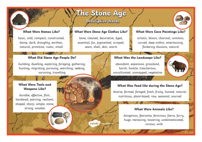 Life in the Stone Age: Tools, Food, and Homes | PDF