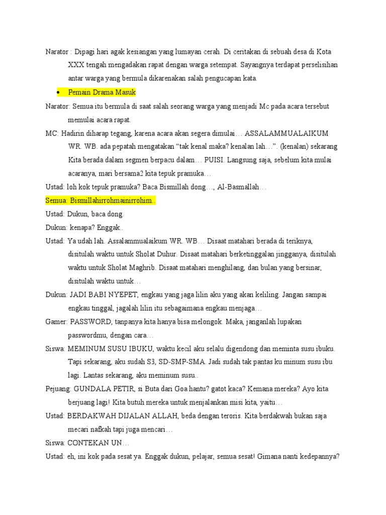 Puisi Berantai | PDF