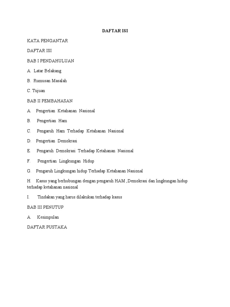 Makalah KWN Ham Dan Lingkungan Hidup | PDF