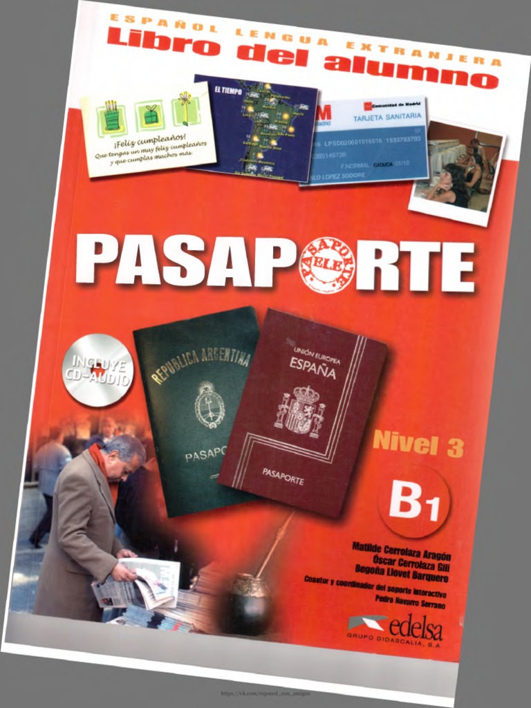 Pasaporte 3-B1. Libro Del Alumno | PDF | Federico García Lorca | Vocal