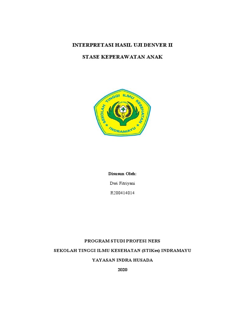 Interpretasi Hasil Uji DENVER II | PDF