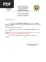 Brgy. Permit To Disco | PDF
