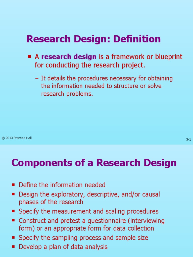 Research Design: Definition: A Is A Framework or Blueprint For ...