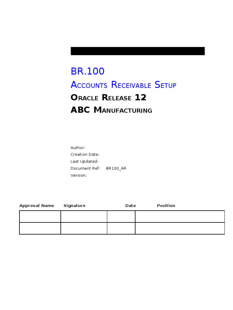 BR100 Ar | PDF | Receipt | Payments