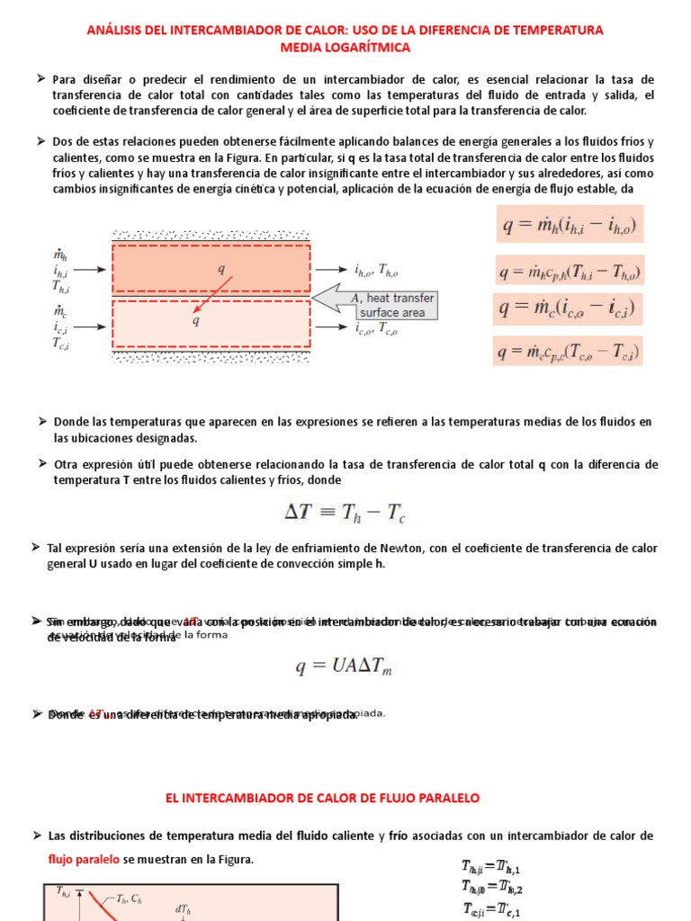 Capitulo 11 - Seccion 11.3 - Incropera | Descargar gratis PDF | Intercambiador de calor | Calor