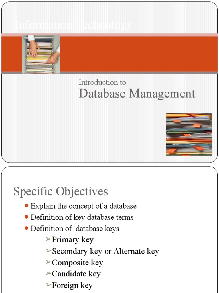 Introduction To Databases | PDF | Relational Database | Data Type