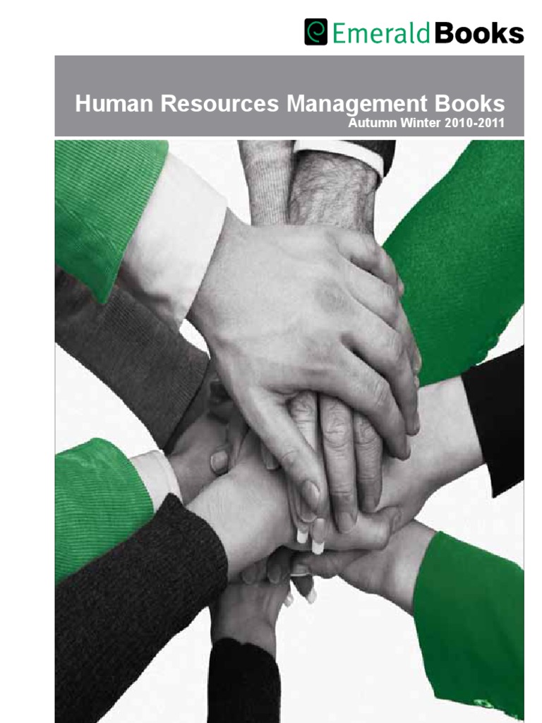 Human Resources Management Books: Autumn Winter 2010-2011 | PDF ...