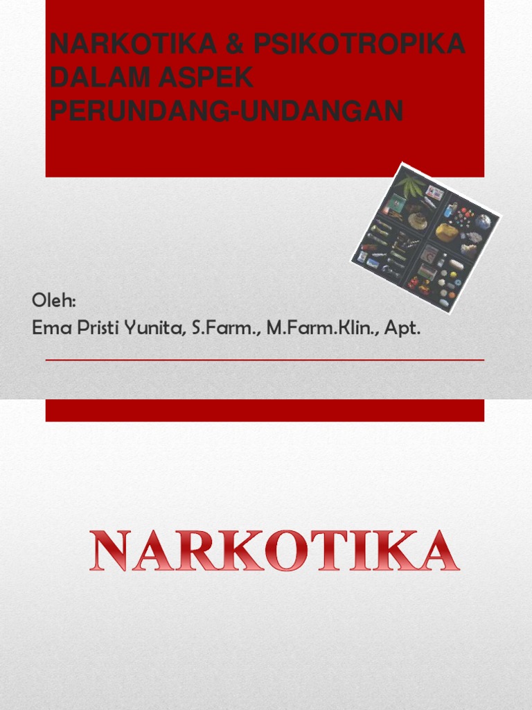 Narkotika Psikotropika DLM Aspek Perundangan-Undangan | PDF