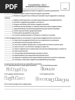 G4 Q2 Worksheet - GMRC | PDF