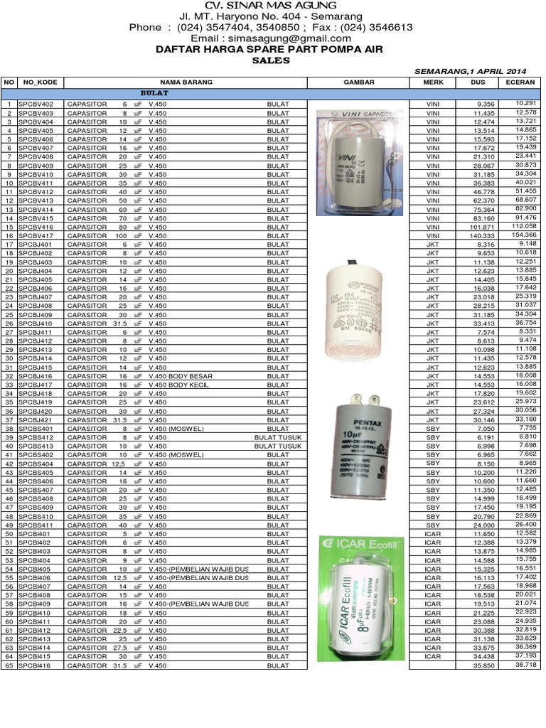 Spare Part | PDF