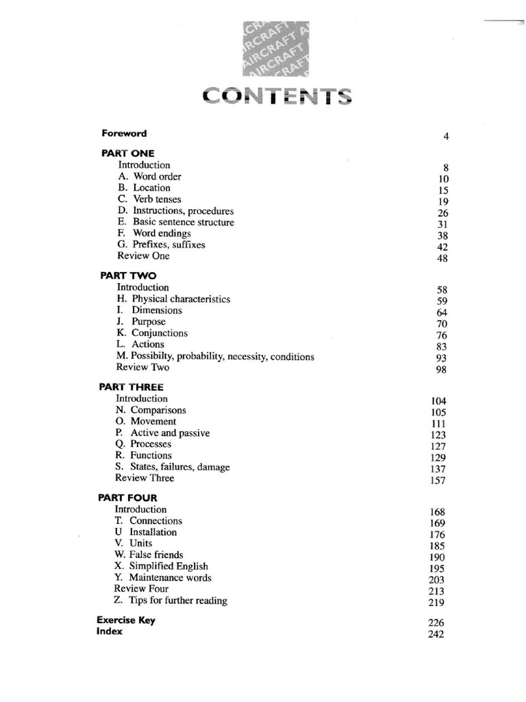English-For-Aircraft-System Maint. 1-STUDENTS BOOK-without Answer Key | PDF