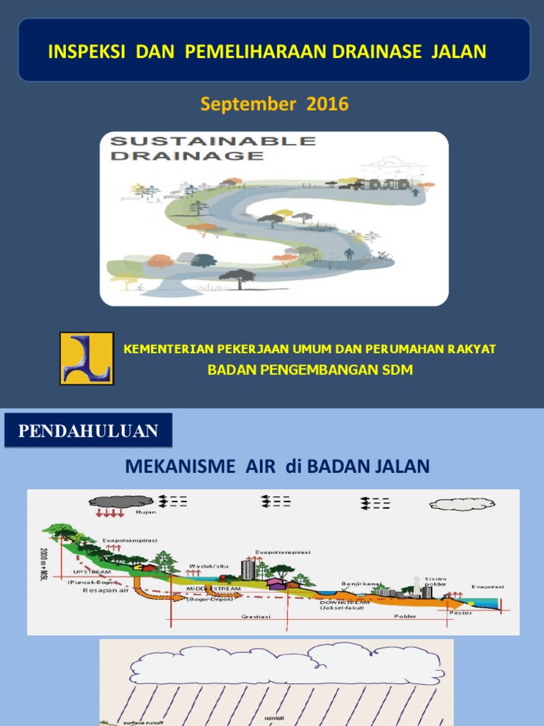 14acb Modul 7.inspeksi Dan Pemeliharaan Drainase 19 Agustus | PDF