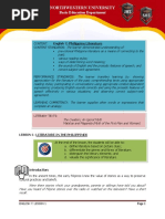 English: Quarter 2 - Module 7: Linear and Non-Linear Texts | PDF ...