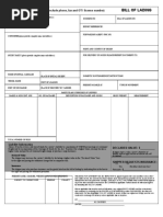 Standard Shipping Instructions Template | PDF | Cargo | Invoice