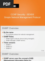 ISE and SNMP v3 | PDF | Internet Architecture | Communications Protocols