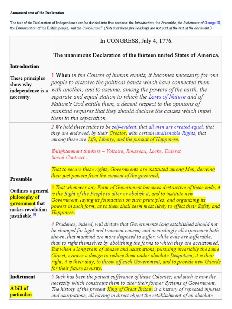 2 Annotated Dec of Indanswer | PDF | United States Declaration Of ...