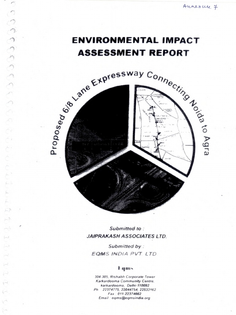 Annexure I - EIA Report | PDF | Soil | Environmental Impact Assessment