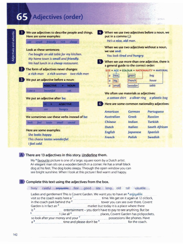 Oxford Practice Grammar - Basic-149-192 | PDF | Noun | Adjective