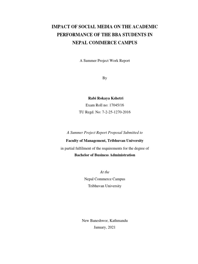 Final Report of Sumer Project of Rabi | PDF | Survey Methodology ...