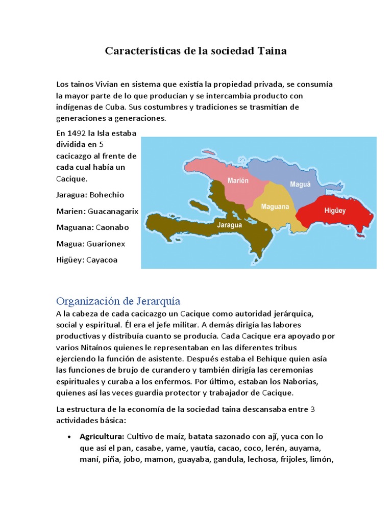 Los Tainos | PDF | Cultura (general)
