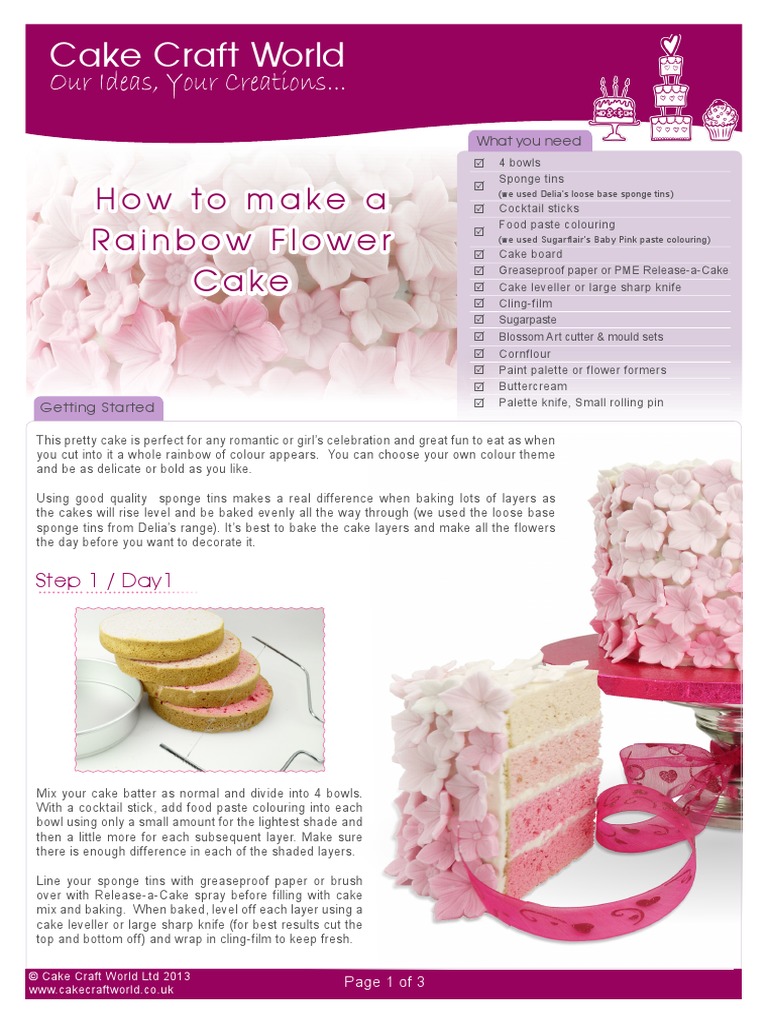 Cake Craft World | PDF | Cakes | Baking