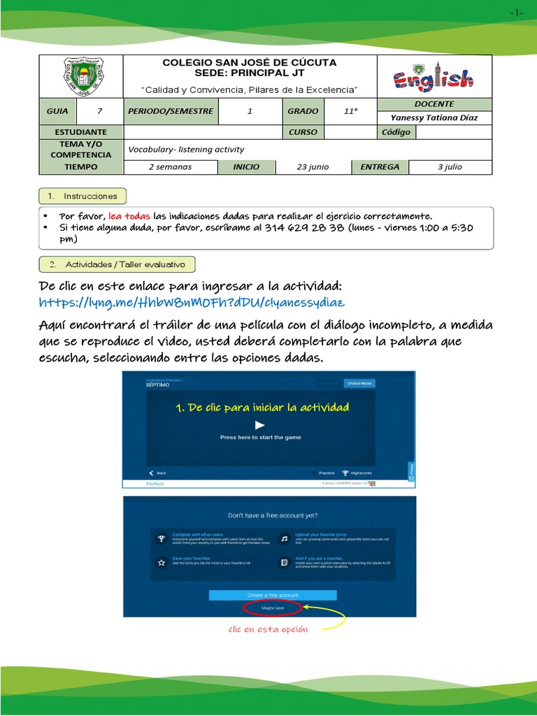11 Actividad 7 | PDF | Aprendizaje | Enseñando y aprendiendo