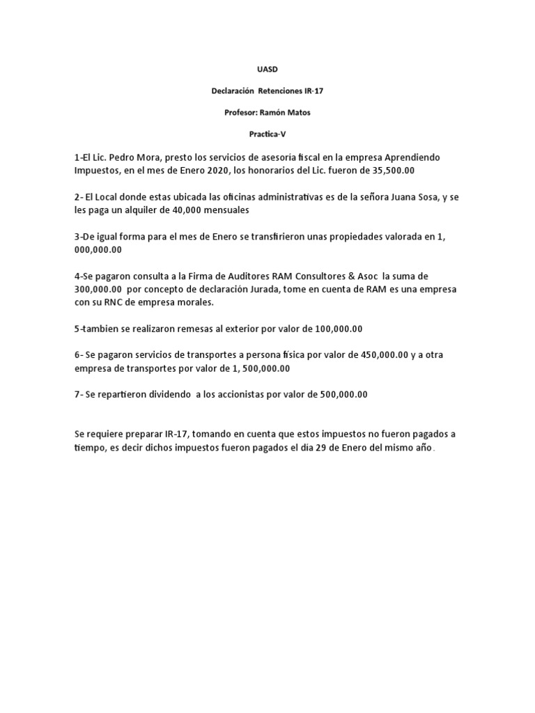 Practica V | PDF