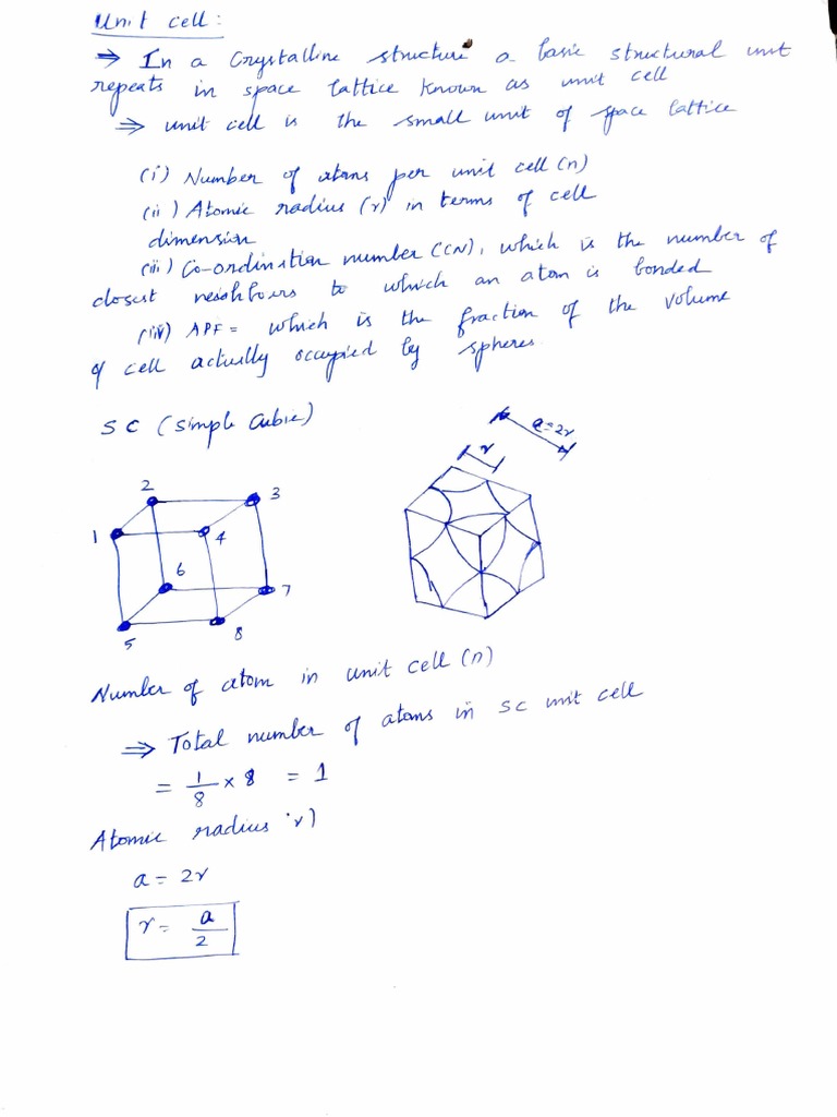 Atomic Packing Fraction | PDF | Nature